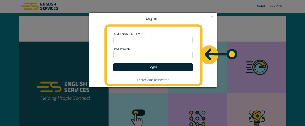 Problemas para ingresar a la LMS – English Services - Centro de Ayuda